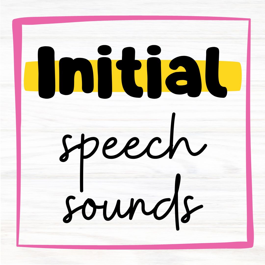 Words Beginning With | Initial Word Position | Sound Resources ...